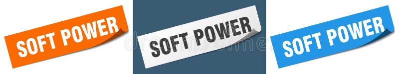 Soft Power Banner. Soft Power Speech Bubble Label Set. Stock Vector ...