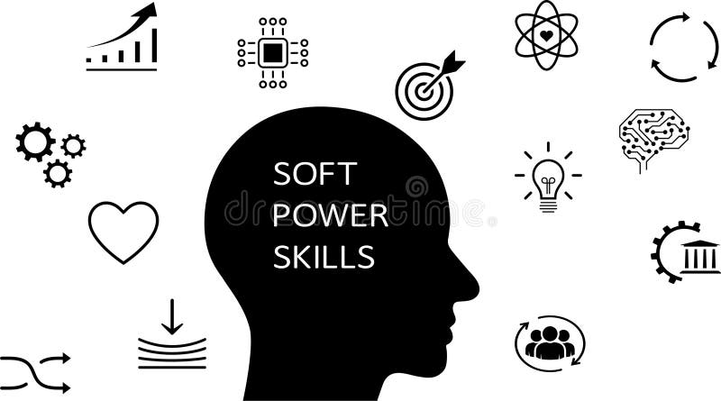 Soft Power Skills As a Business Development Concept Stock Vector ...