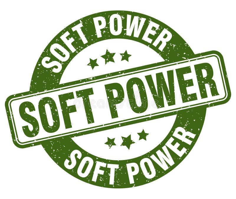 Soft Power Stamp. Soft Power Label. Round Grunge Sign Stock Vector ...