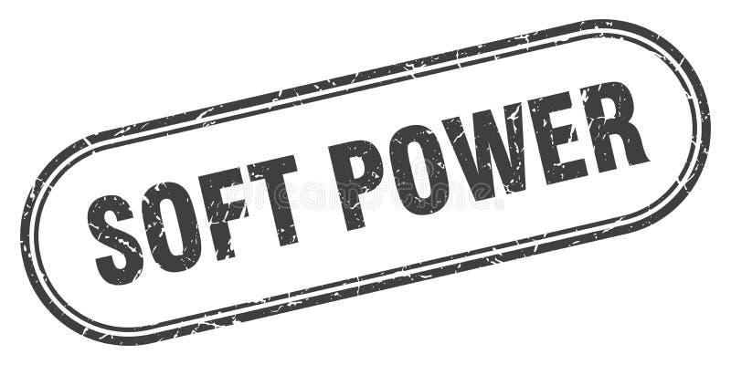 Soft Power Sticker. Soft Power Sign Set. Stock Vector - Illustration of ...