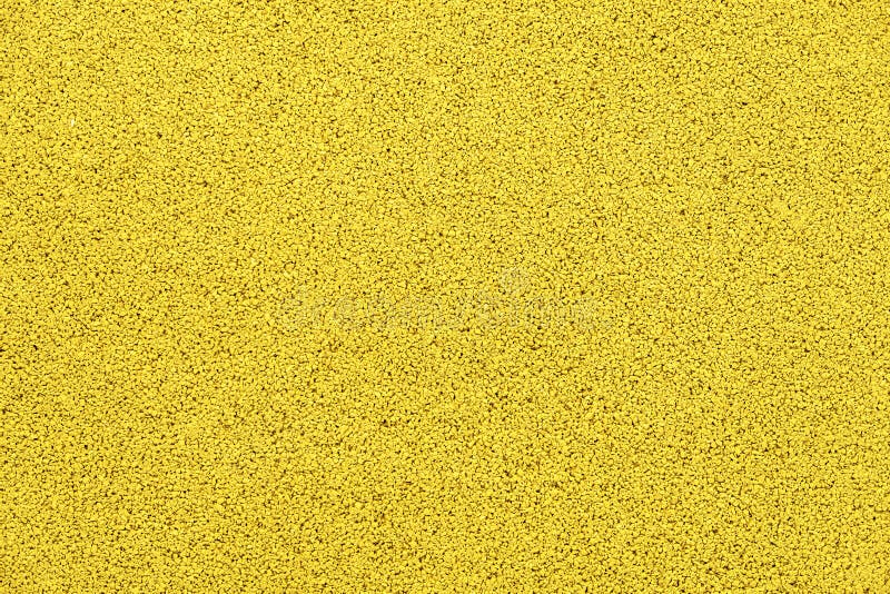 Yellow Rubber Crumb Surface Stock Image - Image of crumb, plastic ...