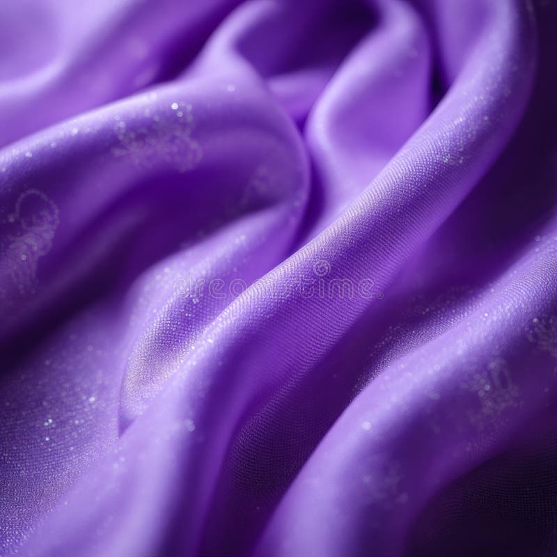Soft Purple Fabric with Intricate Patterns, Luxurious Textured ...