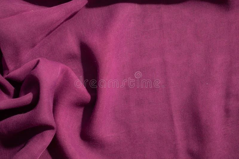 Soft Purple Fabric Wavy Crumpled Background Abstract with Copy Space ...