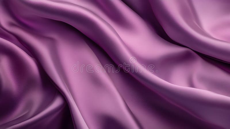 Soft Purple Satin Backdrop with Soft, Flowing Curves of Silky Fabric ...