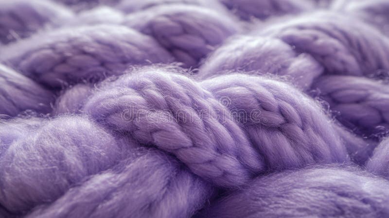 Soft Purple Thick Yarn Woven Texture Background Stock Illustration ...