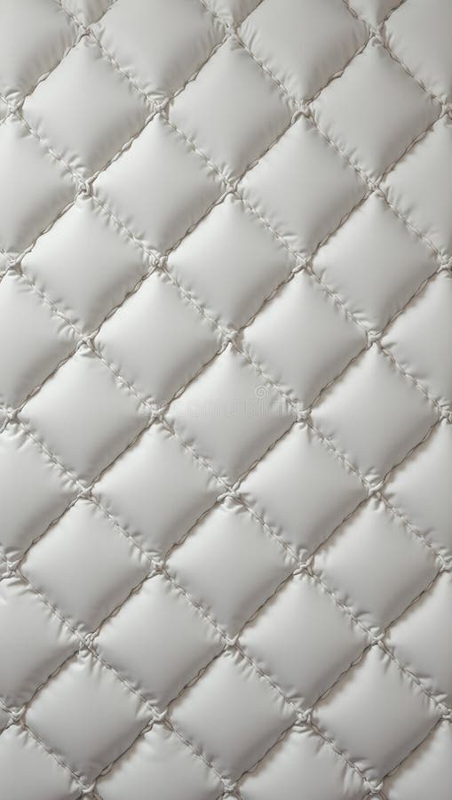 Soft Quilted Fabric Texture with Diamond Pattern Stitching Subtle ...