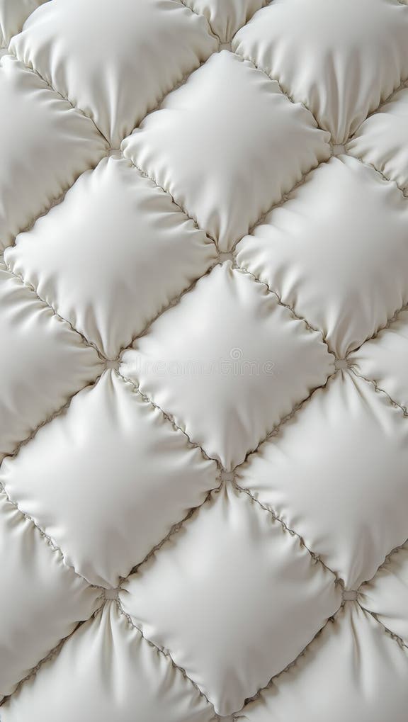 Soft Quilted Fabric Texture with Diamond Pattern Stitching Subtle ...