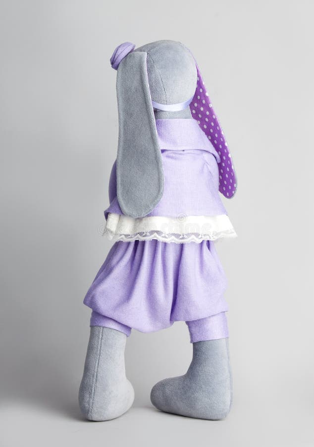 Soft rabbit stock image. Image of rabbit, length, doll - 22665563