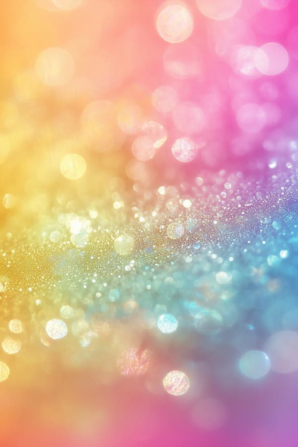 A Soft Rainbow Gradient with a Textured Feel Creating a Dreamy ...