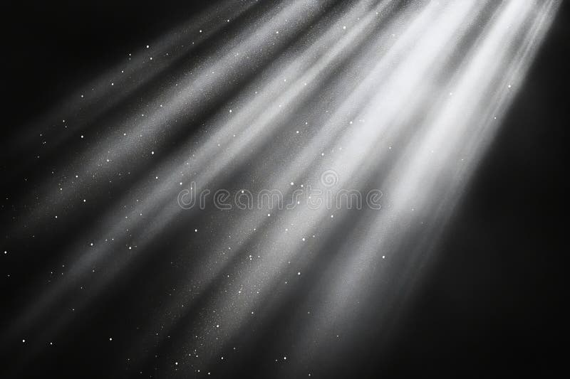 Soft Rays of Light Breaking through Stock Photo - Image of dark, design ...