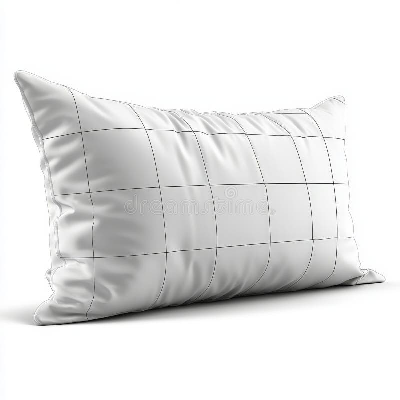 Comfortable Decorative Pillow with Grid Pattern Suitable for Any Home ...