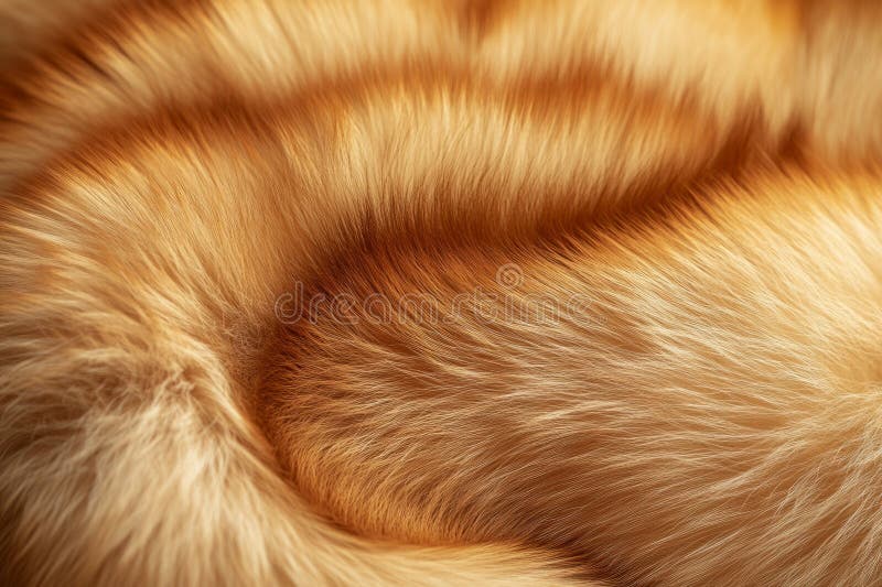 Soft Red Fur Texture Creating a Wavy Pattern, Perfect for Backgrounds ...
