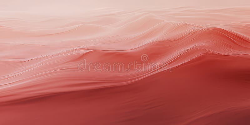 A Soft Red Gradient Background with Gentle Waves of Color Blending ...