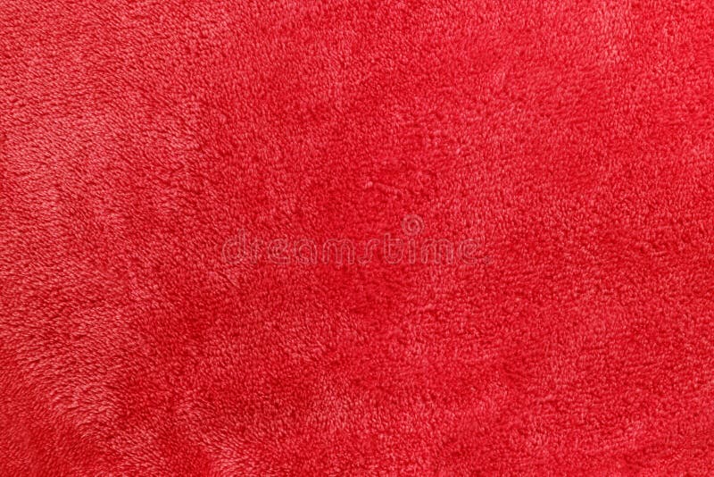 Soft Red Micro Fleece Blanket Background Stock Image - Image of bright ...