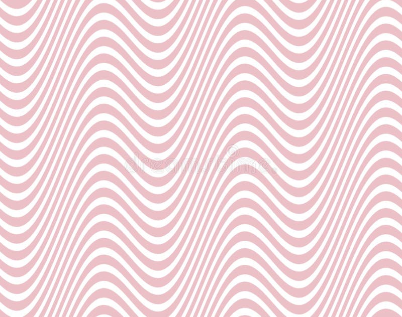 Soft Red and White Striped Background Pattern with Curved Lines Stock ...