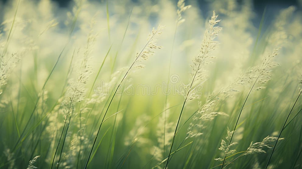 Soft Repeating Grass Texture Stock Illustration - Illustration of ...