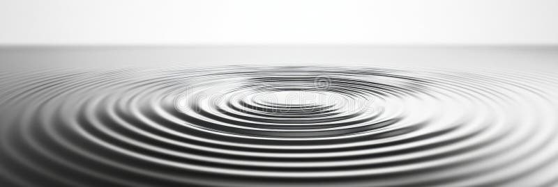 Soft Ripples on Still Water Surface Reflect Natural Elegance in ...