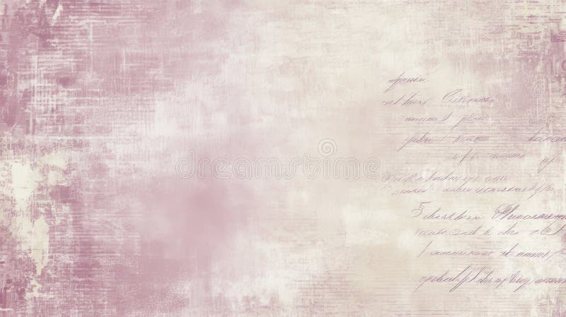 Soft, Romantic Mauve Background with Elegant, Flowing Cursive Script ...