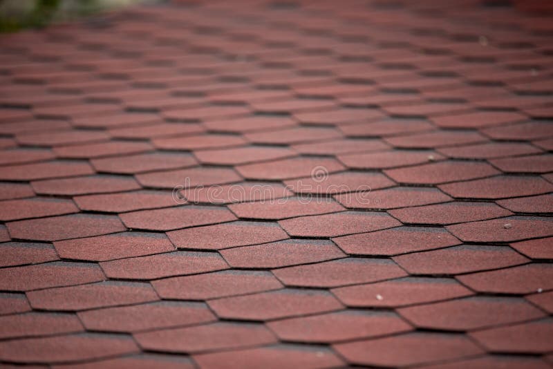 Soft roof stock image. Image of design, tiles, asphalt - 99870403