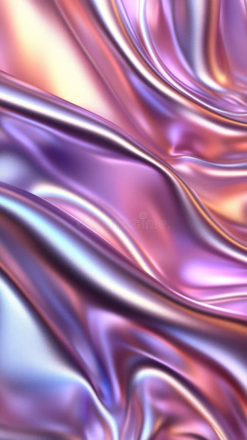 Soft Satin Fabric Waves of Pastel Color Background Design. Texture with ...