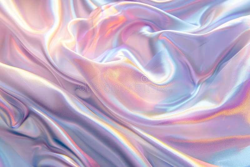 Soft Satin Fabric Waves of Pastel Color Background Design. Texture with ...