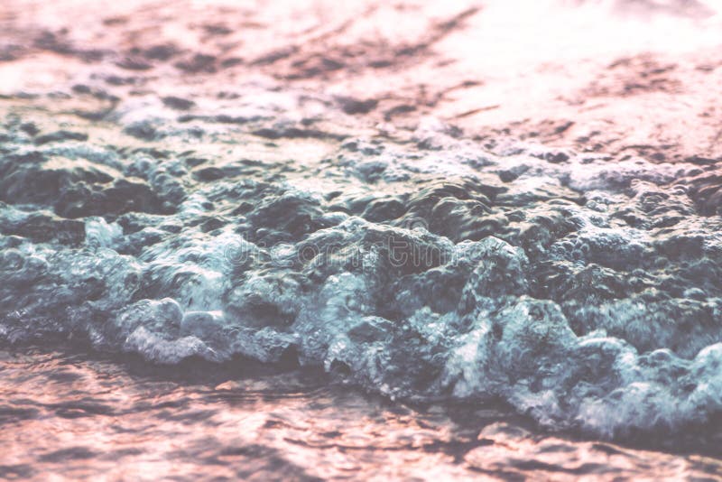 Foam, Swash and Waves, Seaside, Blue Water, Black Sand, Beautiful Beach ...