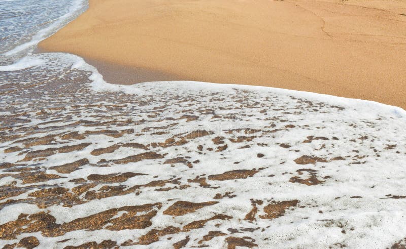 Soft sea wave. stock photo. Image of marine, nature - 112814348