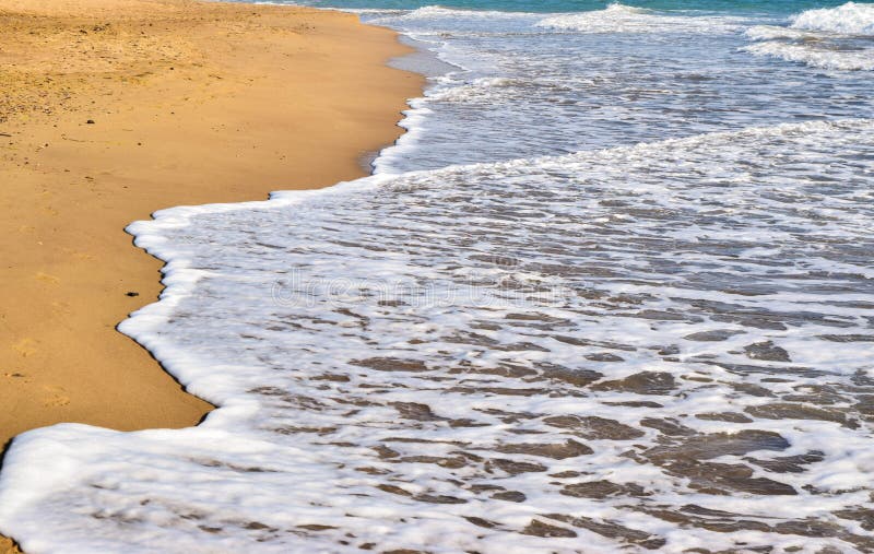 Soft sea wave. stock photo. Image of marine, ocean, seaside - 112814390