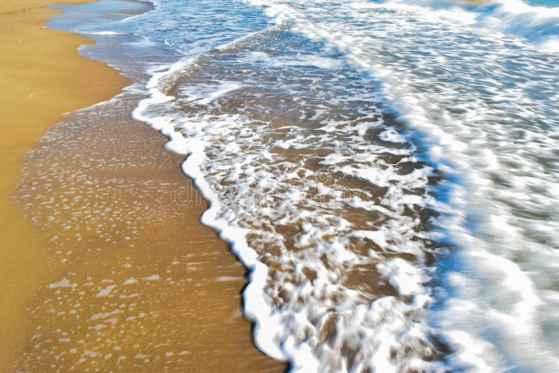 Soft sea wave. stock image. Image of marine, beauty - 112193747