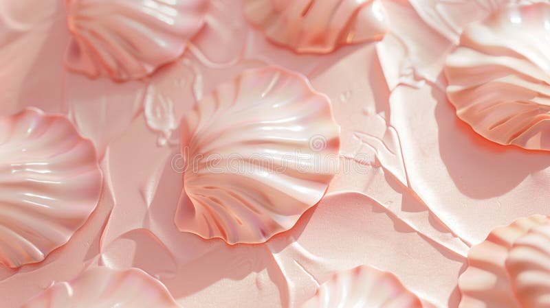 A Soft Seashell Pink Textured Background with a Light, Airy Surface ...