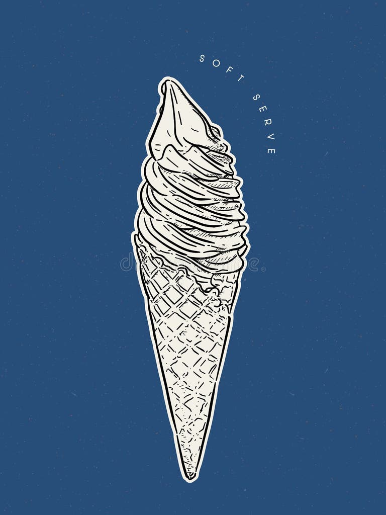 Soft Serve Drawing Stock Illustrations – 1,036 Soft Serve Drawing Stock ...