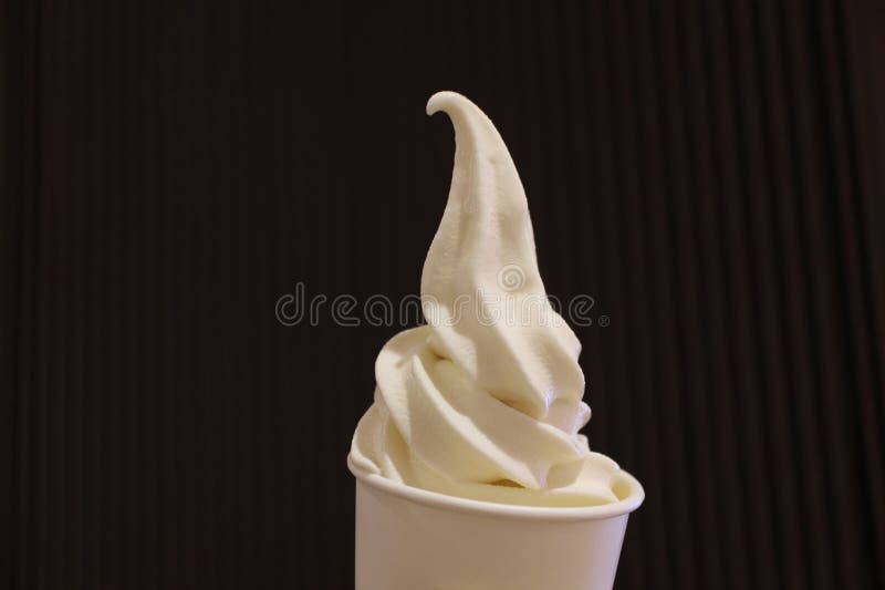 Soft Serve Ice Cream in Tokyo, Japan Stock Image - Image of cream ...