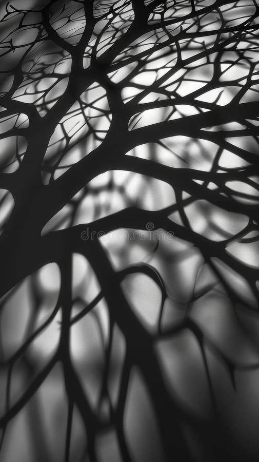 Soft Shadows Form Intricate Patterns Mesmerizing the Viewer in an ...