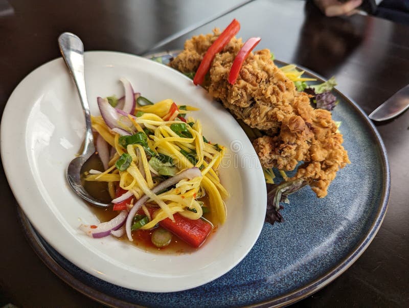 Soft Shell Crab Fried Crispy Stock Image - Image of soup, dish: 272725049
