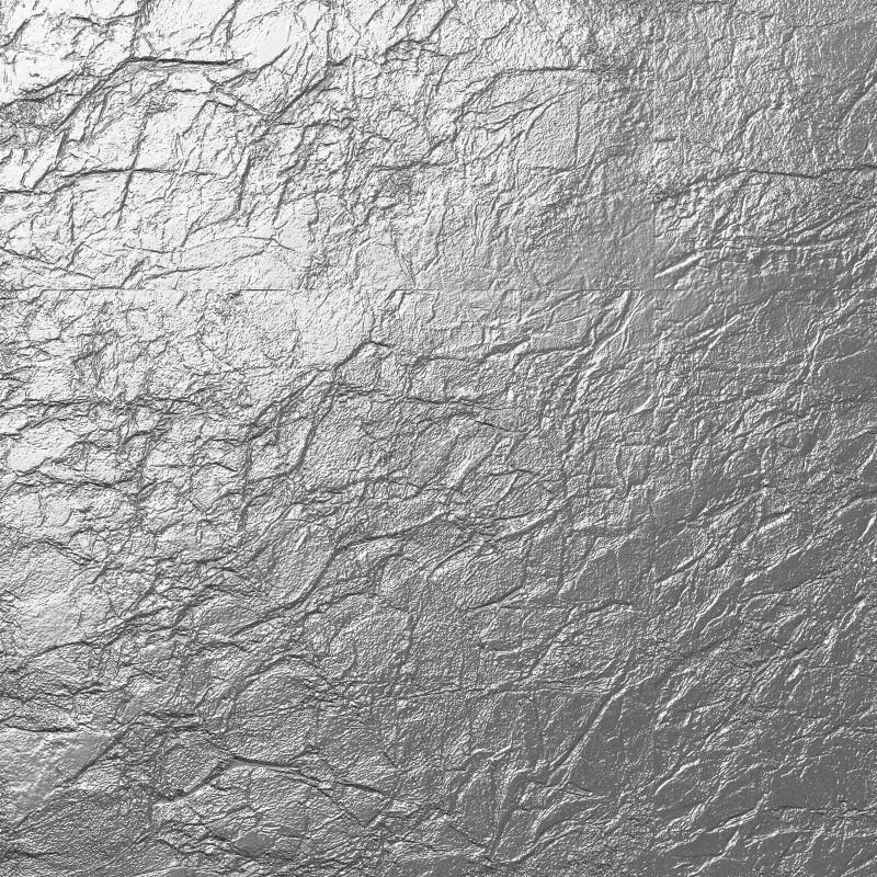 Soft Silver Crumpled Texture Background Stock Illustration ...