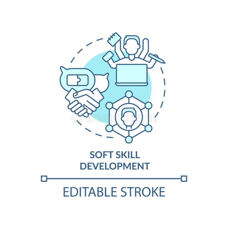 Soft Skill Icon Blue Stock Illustrations 225 Soft Skill Icon Blue Stock Illustrations Vectors