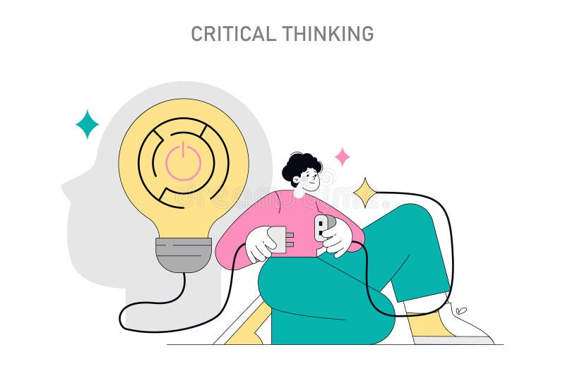 Soft Skills Flat Vector Illustration. Stock Vector - Illustration of ...