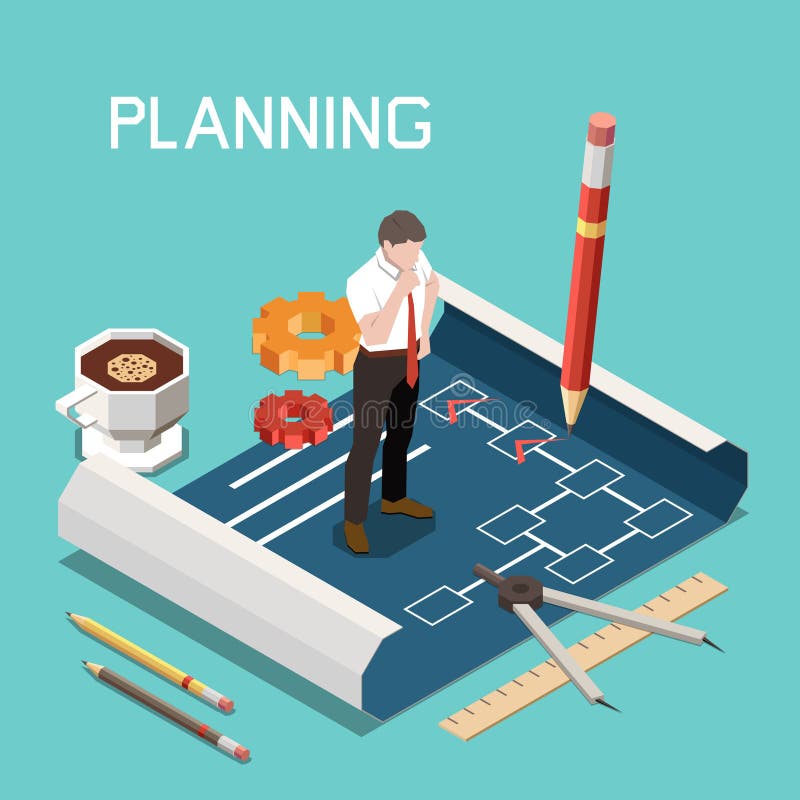 Soft Skills Isometric Concept Stock Vector Illustration Of Design