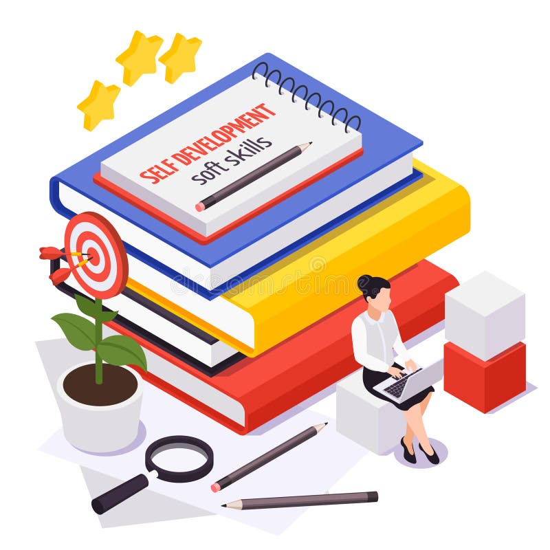 Isometric Soft Skills Concept Stock Vector - Illustration of management ... Isometric Soft Skills Concept Stock Vector - Illustration of management ...