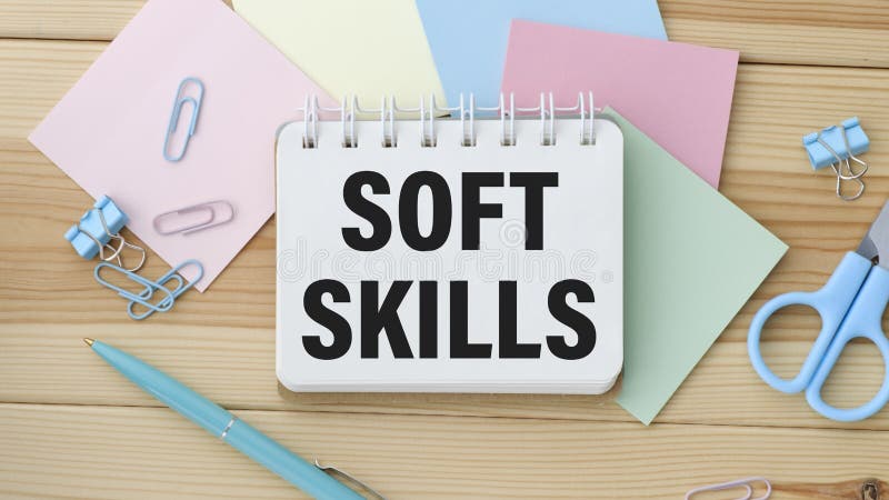 Soft Skills Text Concept Write Stock Photo - Image of career, learn ...