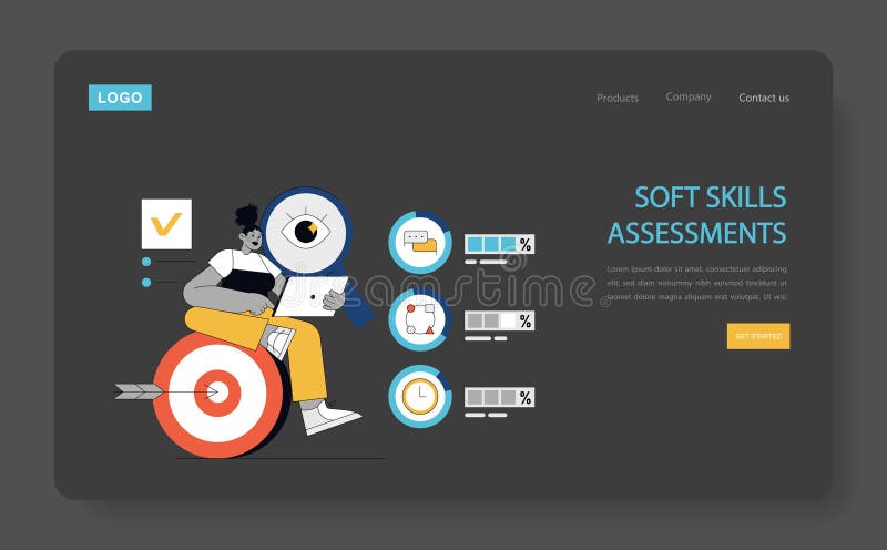 Soft Skills Training. Flat Vector Stock Vector - Illustration of soft ...