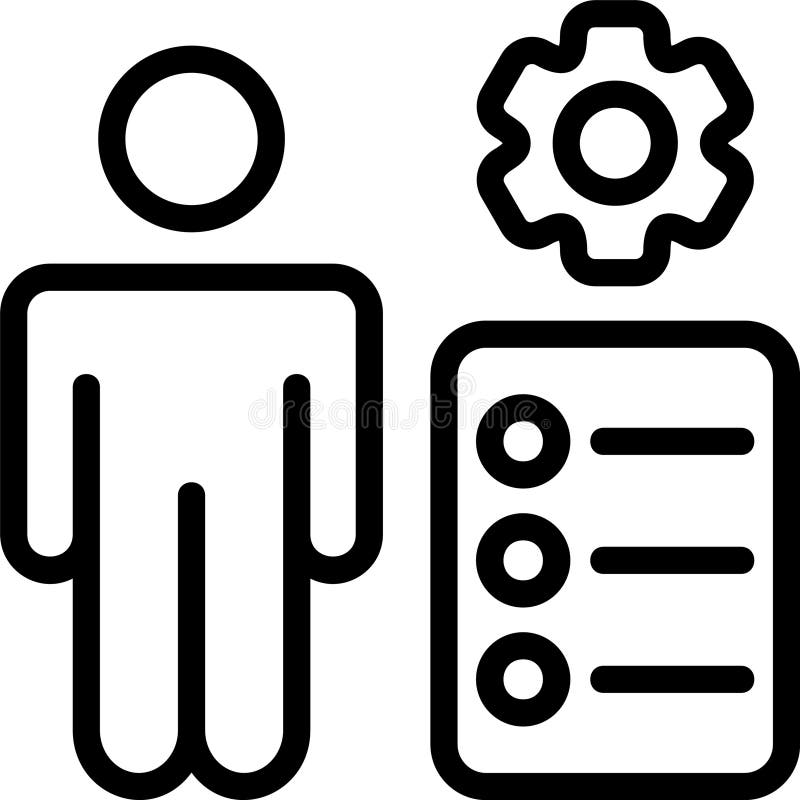 Soft Skills Vector Icon stock illustration. Illustration of negotiation ...