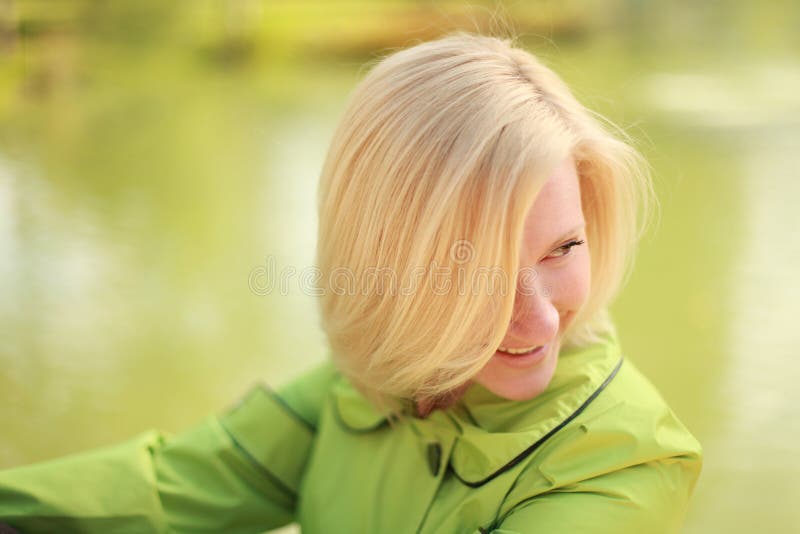 Soft smile stock image. Image of person, fashion, color - 11986545