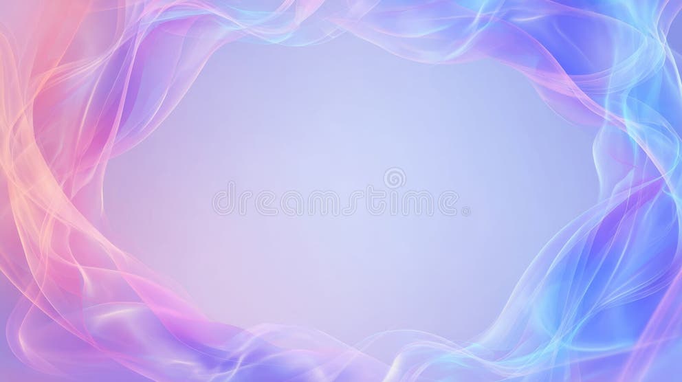 Soft Smoke Trails Framing Center with Empty Area Stock Image - Image of ...