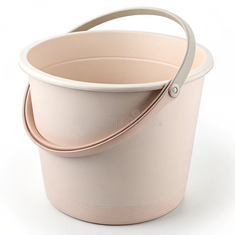 Soft Smooth Bucket Single Handle Stock Illustration - Illustration of ...