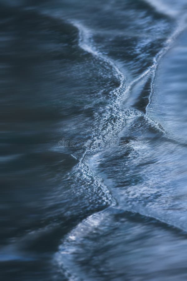 Soft and Smooth Water Wave Ripple Stock Image - Image of water, tide ...