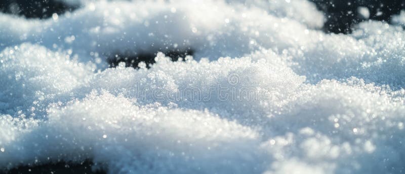 Soft Snow Texture Against a Dark Background Creating a Gentle Winter ...