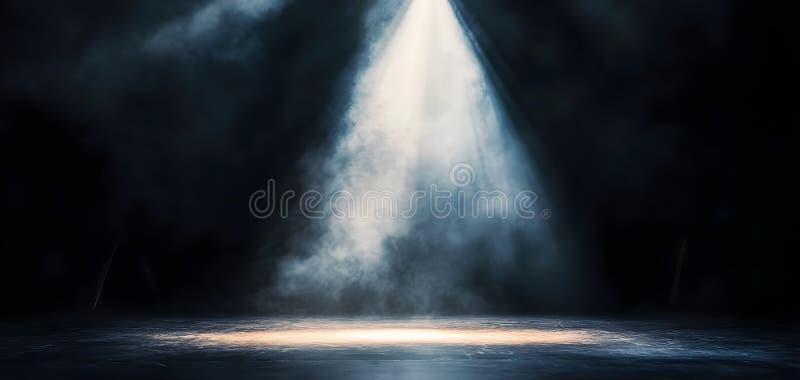 Soft Spotlight Illuminating a Single Point: a Captivating Display of ...