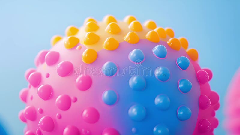 A Soft and Squishy Plastic Ball Perfect for Bouncing Around and Keeping ...