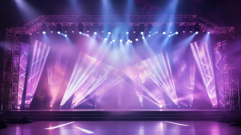 Soft Stage Pastel Background Stock Illustration - Illustration of actor ...